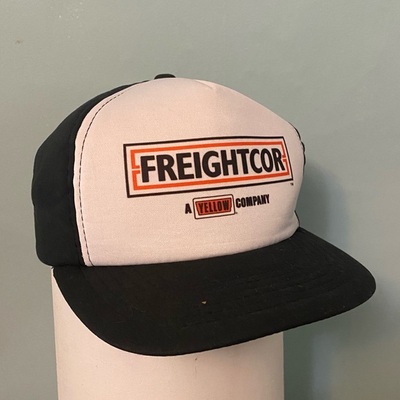Yellow Freight | Accessories | Vintage Freightcor Snapback Trucker Hat ...